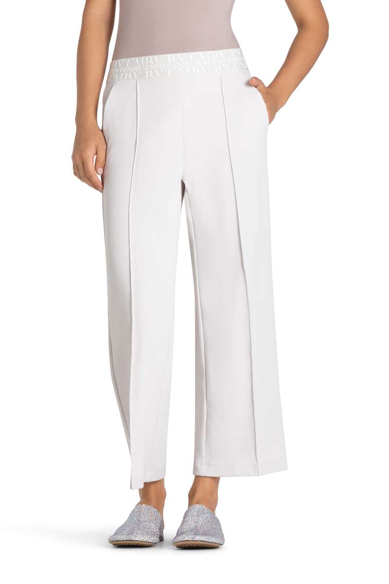 Cambio Stoffhose CAMERON- frost white/weiss